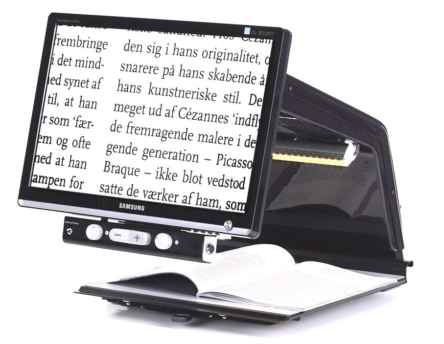 Hjelpemiddeldatabasen - Lese TV Tempus HD 22 xy fargeartif hel autof fra SynSupport Nordic Eye