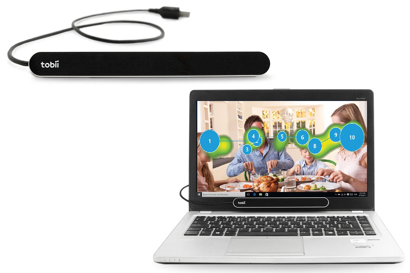 Hjelpemiddeldatabasen - Tobii Dynavox PCEye Mini Gaze Point Gaze Viewer ...